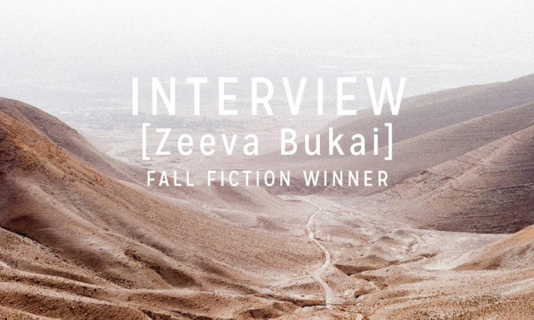 Interview with the Winner: Zeeva Bukai - The Masters Review