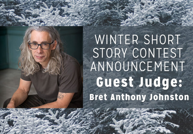Bret Anthony Johnston to Judge the 2024-2025 Winter Short Story Award ...